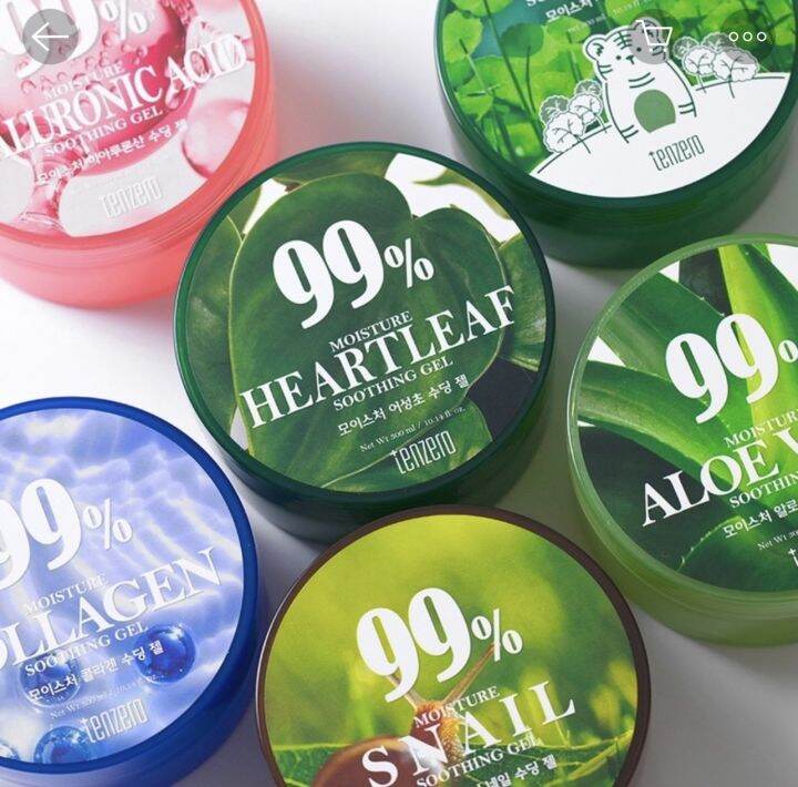 ชูทติ้งเจล เจลบำรุงผิว เกาหลี TENZERO moisture soothing gel 300ml มี 4 สูตร ของแท้จากเกาหลี Made ...