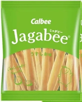 ตัวทดลองทาน Light Salt รสเกลือ 1ซอง 16 กรัม Calbee Jagabee 16g เฟรนช์ฟ ...