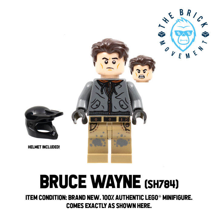 LEGO® DC Bruce Wayne Minifigure | Lazada PH