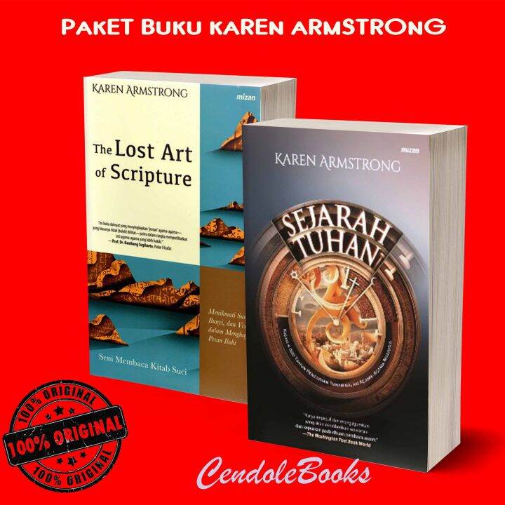 Paket Buku Karen Armstrong : Sejarah Tuhan dan The Lost Art of ...