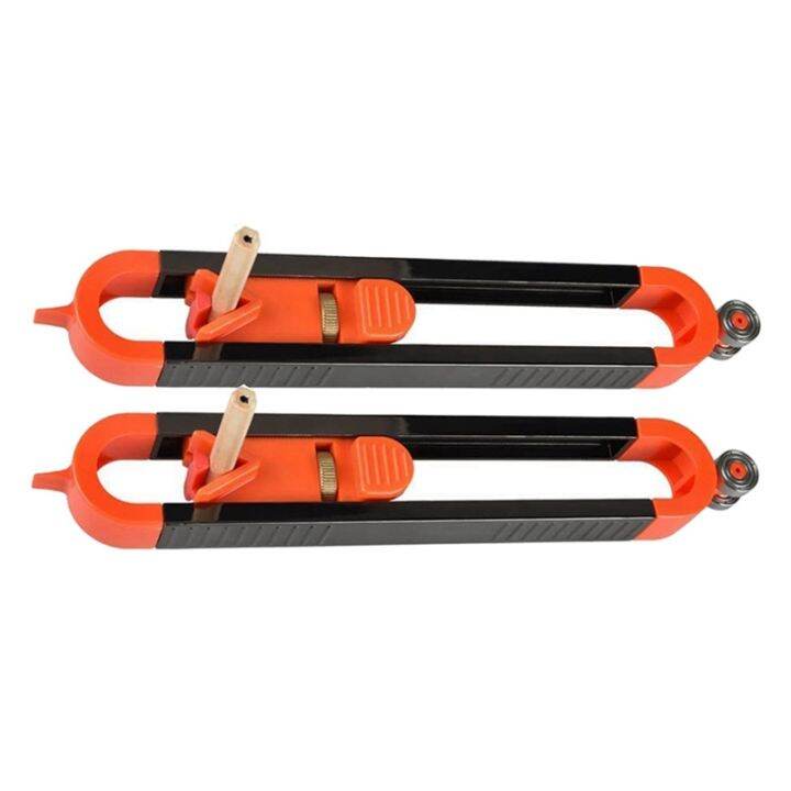 Profile Scribing Ruler Contour Gauge with Lock Skirting Scribe Use ...