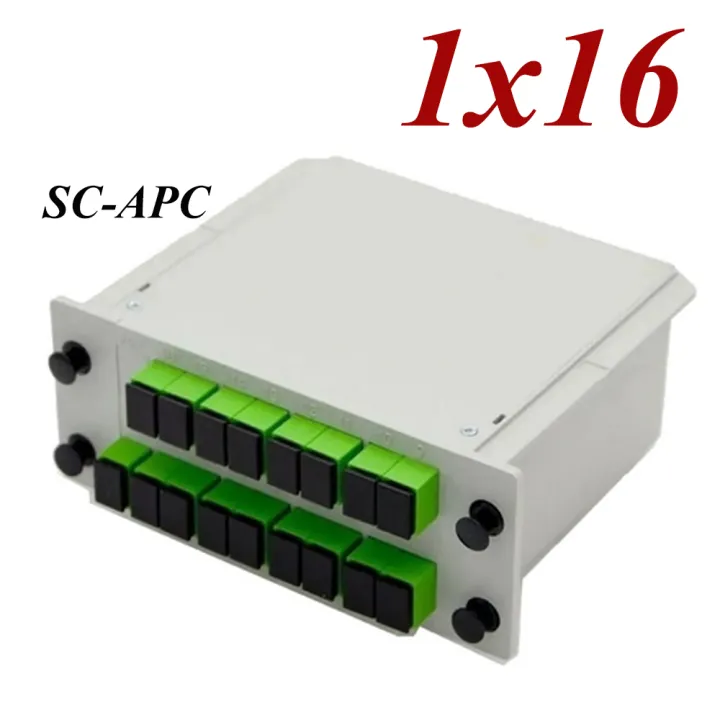 SC/APC Splitter 1 to 16 Optical Splitter Telecom Grade Radio and ...