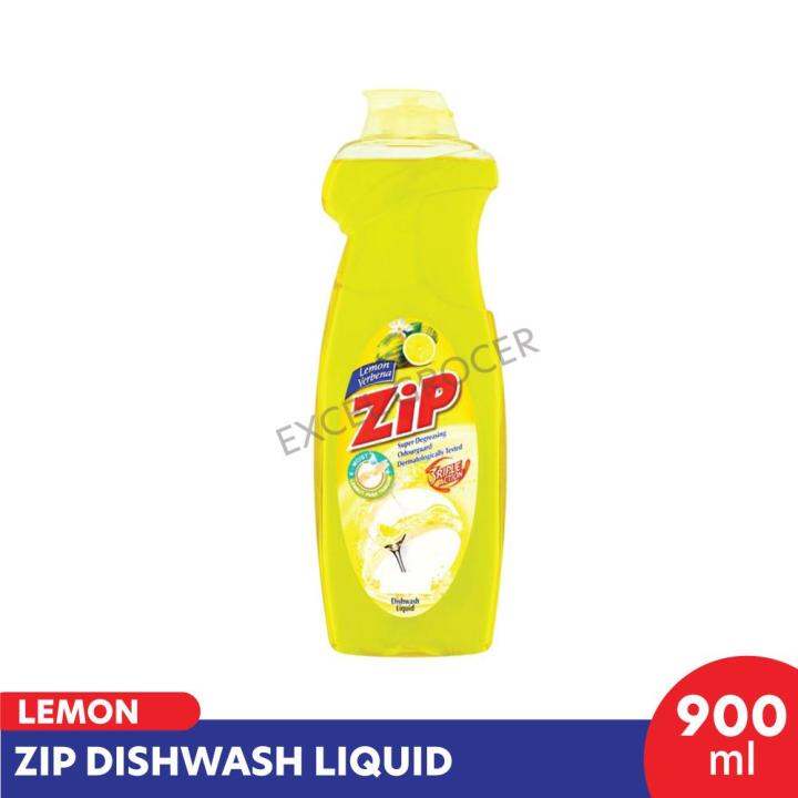 Zip Liquid Dishwash Lemon Verbena 900ml | Lazada