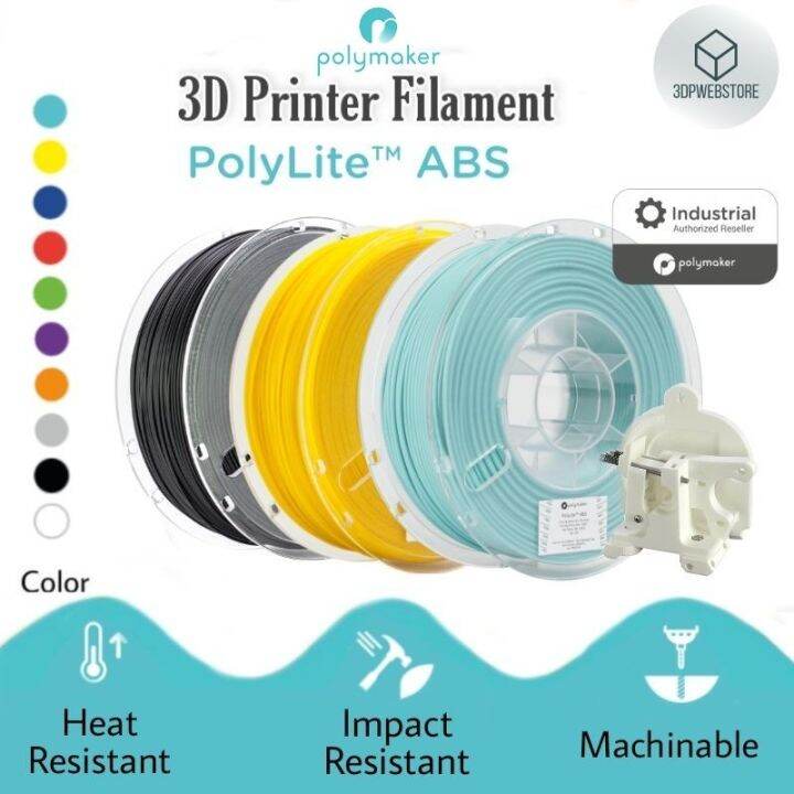 Polymaker PolyLite ABS (2.85mm) 3D Printing Filament | Lazada PH