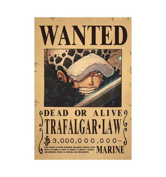 【Lowest Price】Big Size Wall Decoration A3 One Piece Poster Anime ...
