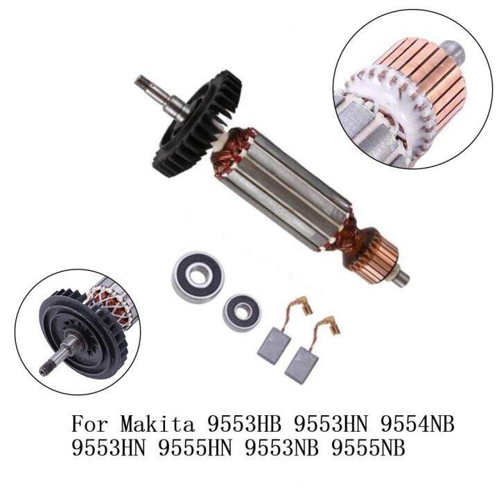 Anchor Kit Armature Rotor For MAKITA 9553HB Replacement For 9553HN ...