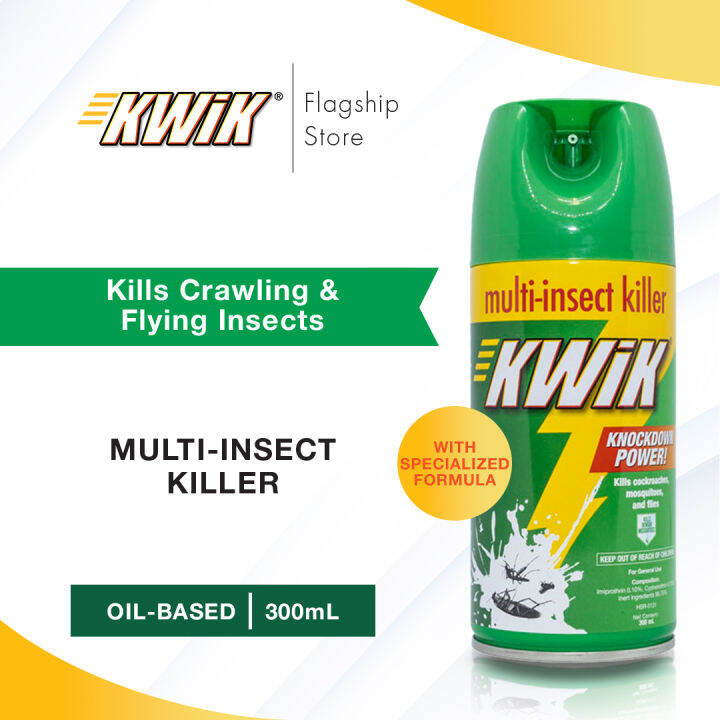 KWIK MULTI-INSECT KILLER (OIL-BASED) 300ML | Lazada PH