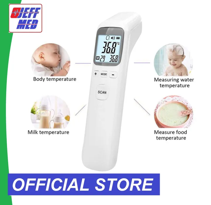 Infrared Thermometer Gun Scanner Thermometer Digital Non Contact ...