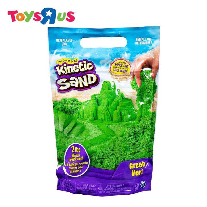 Kinetic Sand Resealable Bag 907g (Green) | Lazada PH