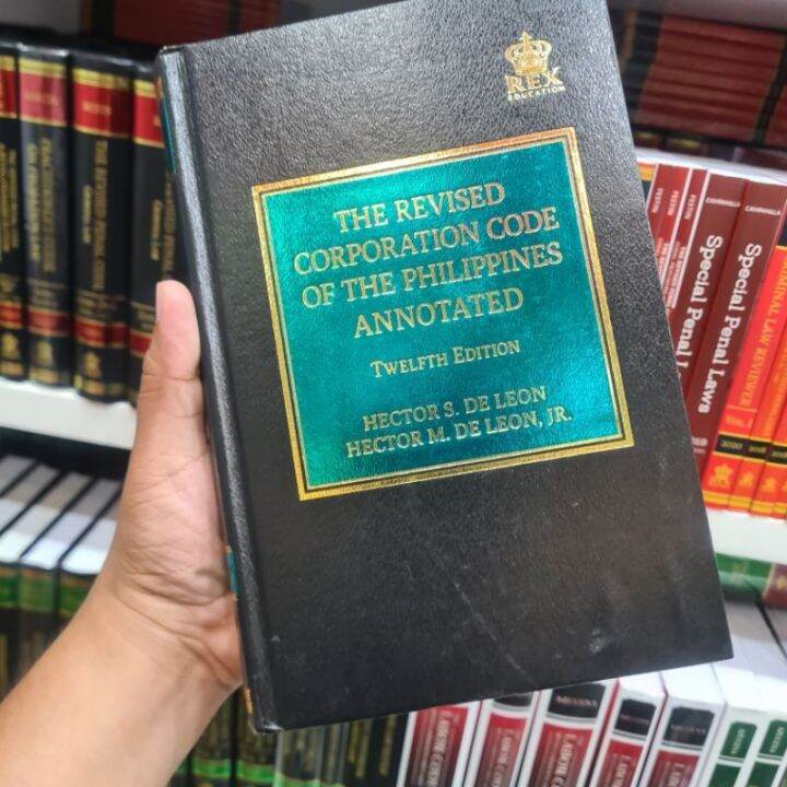 The Revised Corporation Code of the Philippines Annotated - Hector De ...