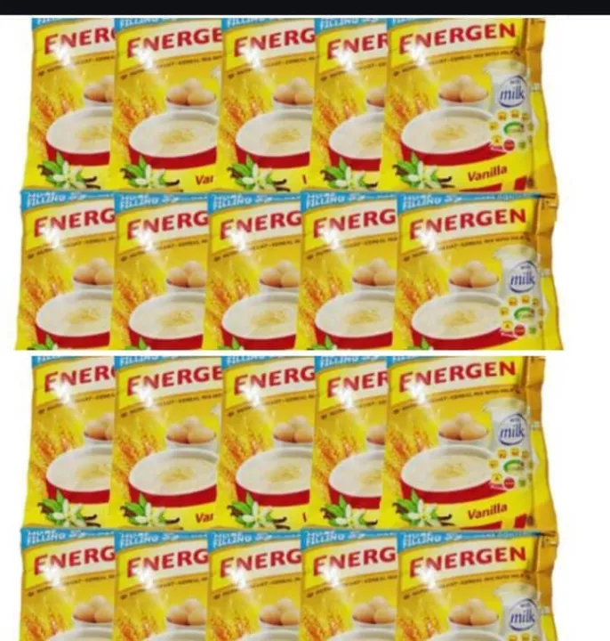 ENERGEN VANILLA Oat Cereal Mix Drink 40g x 20pcs | Lazada PH