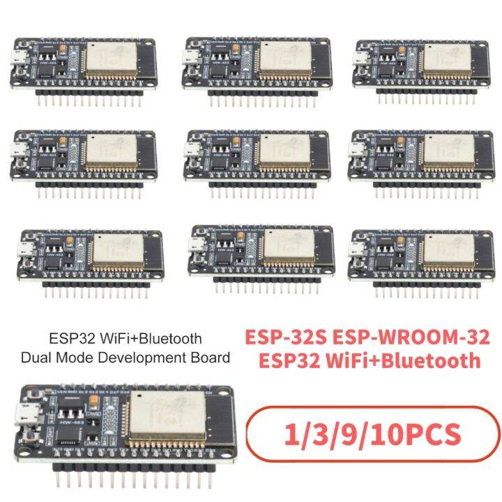 ESP-WROOM-32 ESP32 papan pengembangan 10-1 buah papan pengembangan Wifi ... ESP-WROOM-32 ESP32 papan pengembangan 10-1 buah papan pengembangan Wifi ...