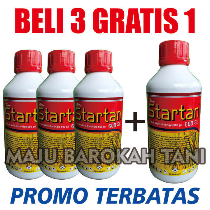 STARTAN 600 SL 1LITER INSEKTISIDA B.A DIMEHIPO 600 SL PEMBASMI HAMA ...