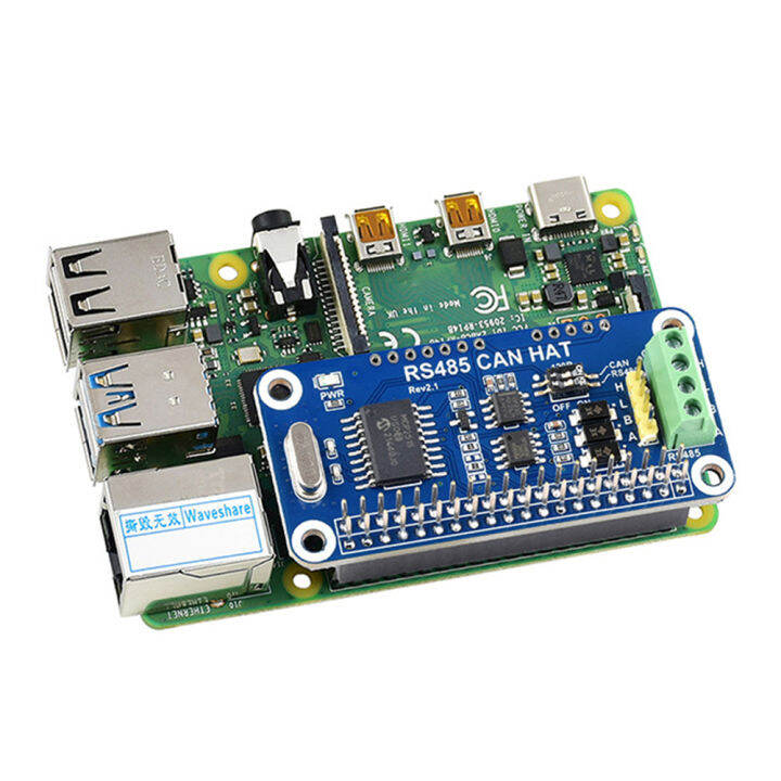 UART Communication Module Onboard MCP2515 Transceiver 3b Expansion Board RS485 SPI CAN Bus ...