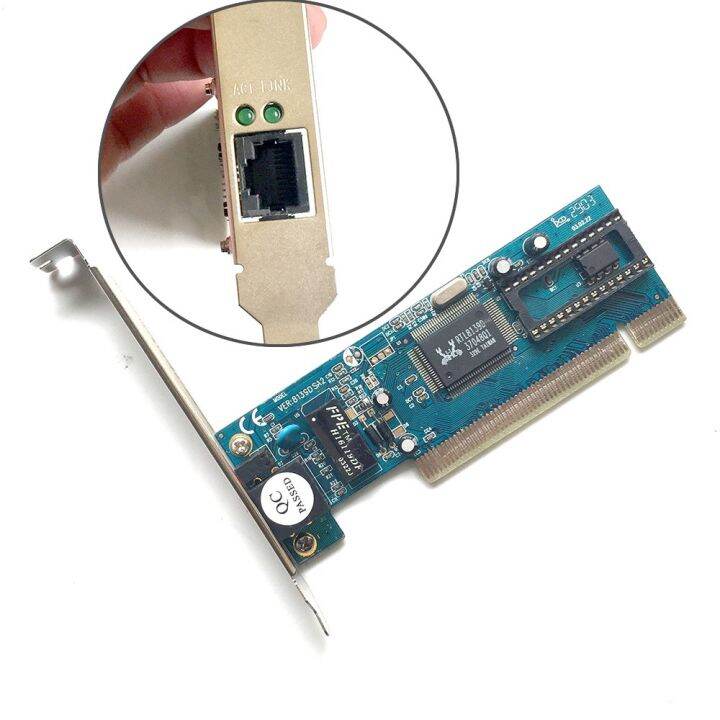 Internet PCI 8139D Lan Card,Realtek RTL8139D 10/100M 32bit RJ45 PCI ...