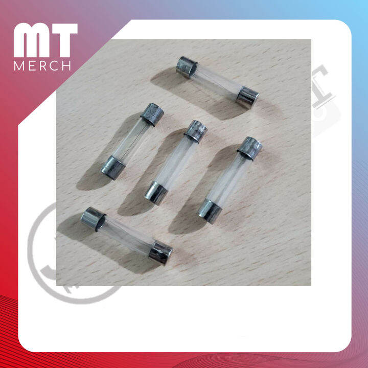 5PCS (BF-5A) BIG GLASS FUSE 5 AMPERE 250V | Lazada PH