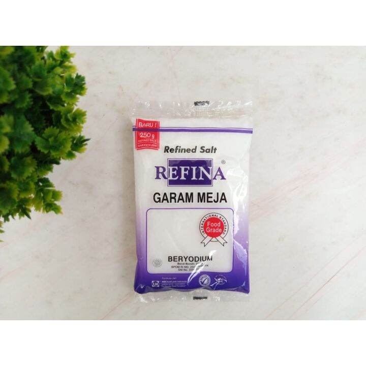 Refina Garam Meja Murni 250g | Lazada Indonesia