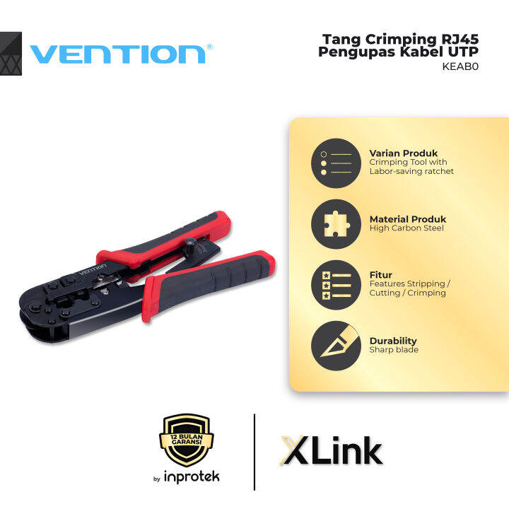 Tang Crimping RJ45 Pengupas Kabel UTP | Lazada Indonesia