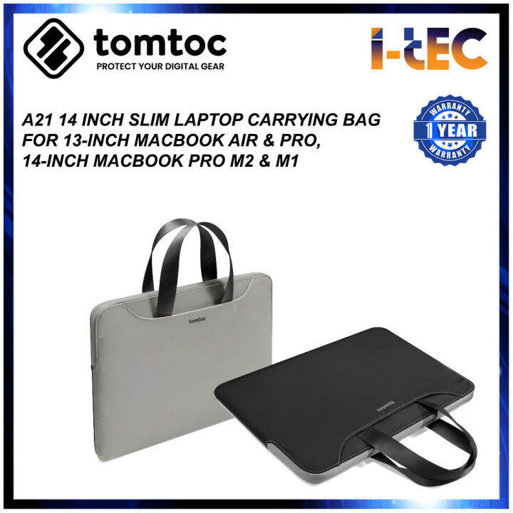 Tomtoc A21 14 INCH SLIM LAPTOP CARRYING BAG FOR 13-INCH MACBOOK AIR ...