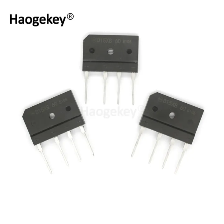 D15XB60 5pcs diode bridge rectifier 15A 600V ZIP-4 | Lazada PH