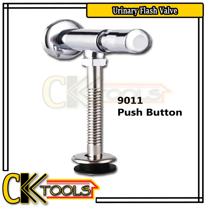 High Quality Toilet brass push button urinal flush valve with polished ...