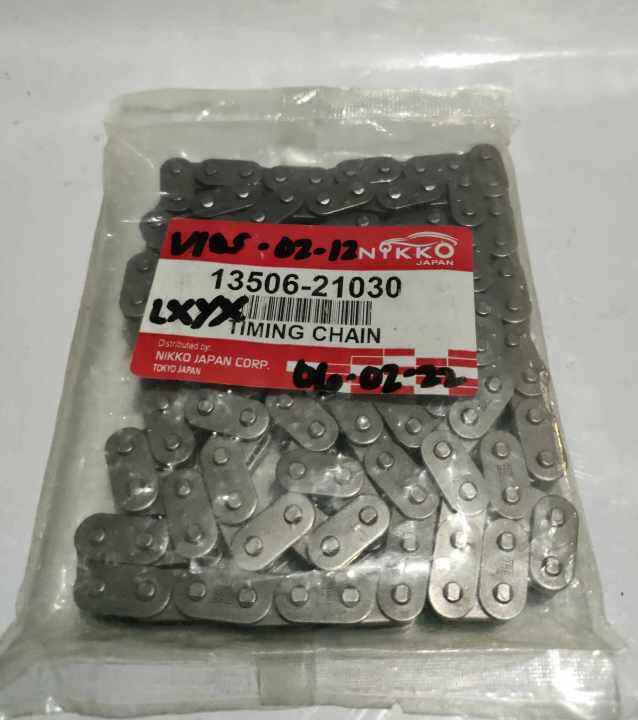 TIMING CHAIN (120 LINKS) for TOYOTA VIOS 2002-2012 2NZ-1.3 (13506-21030 ...
