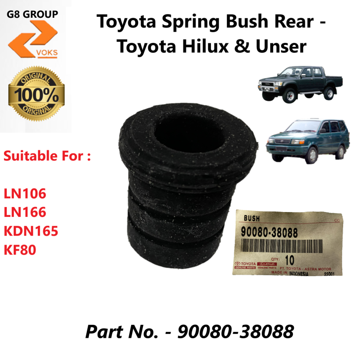 Toyota Spring Bush Rear - Toyota Hilux & Unser ( 90080-38088 ) | Lazada