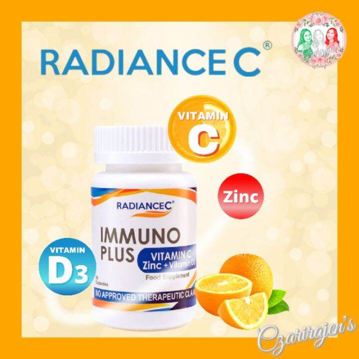 【READY STOCK】 Radiance C Immuno Plus (Vitamin C + Zinc + Vitamin D3 ...