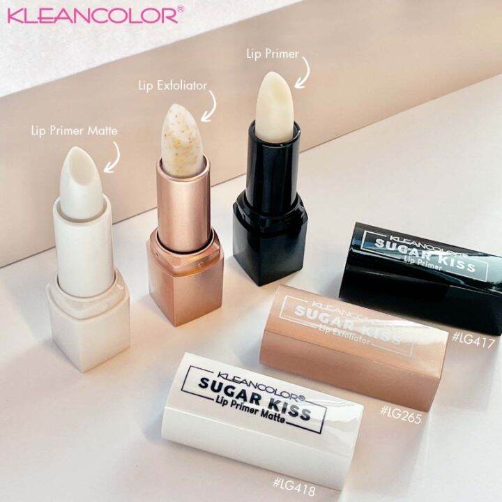 Kleancolor Sugar Kiss Lip Primer Matte Base Lip Exfoliator | Lazada