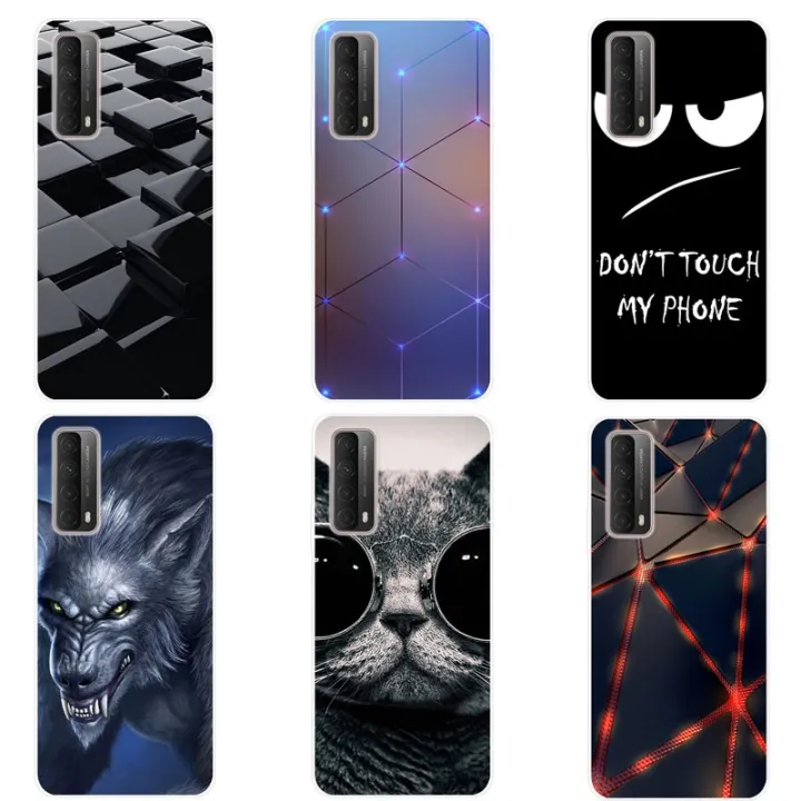 Huawei Y7A Case Soft Silicone TPU Back Cover Huawie Y7A Y 7A Casing ...