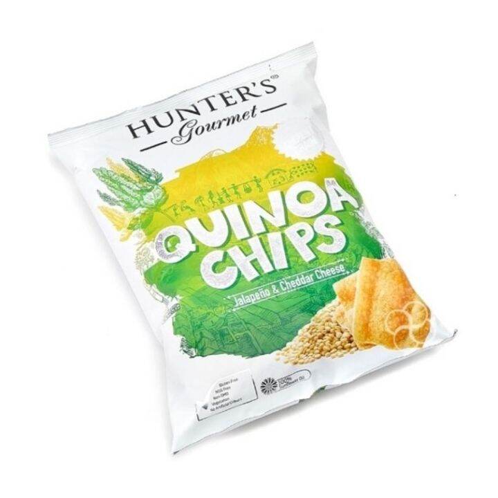 Hunter's Gourmet Jalapeno and Cheedar Cheese Quinoa Chips 75g | Lazada PH