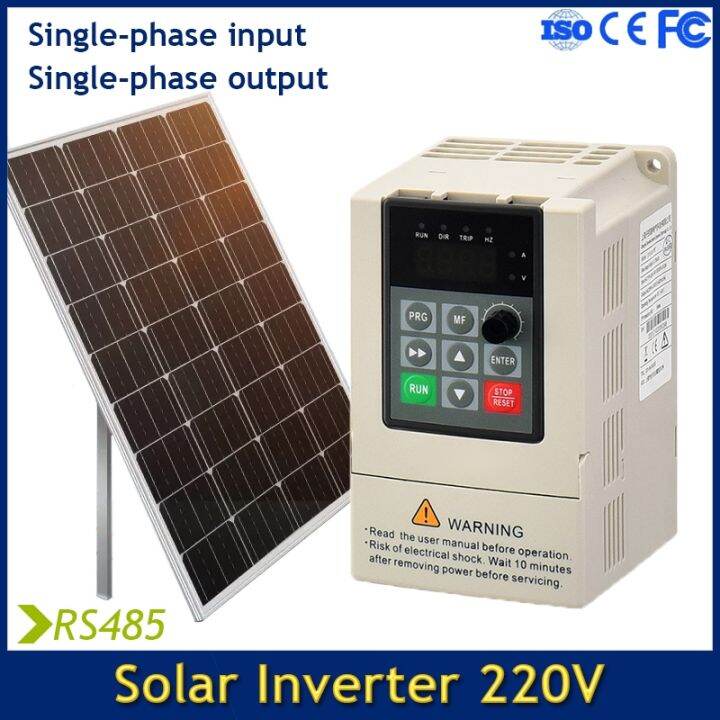 Solar Inverter Single phase Input Single phase Output 220V 0.4KW 0.75KW ...