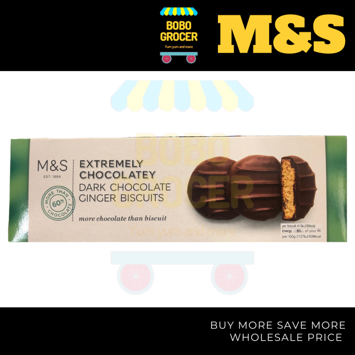 *READY STOCK* M&S Marks & Spencer Extremely Chocolatey Dark Chocolate ...