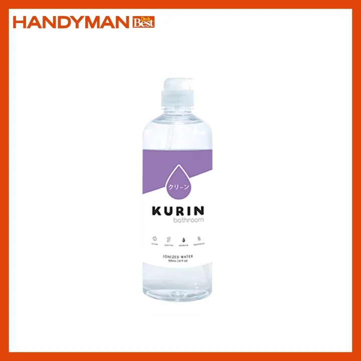 Kurin Ionized Water Bathroom Multi-Surface Cleaner Flip-top Bottle ...