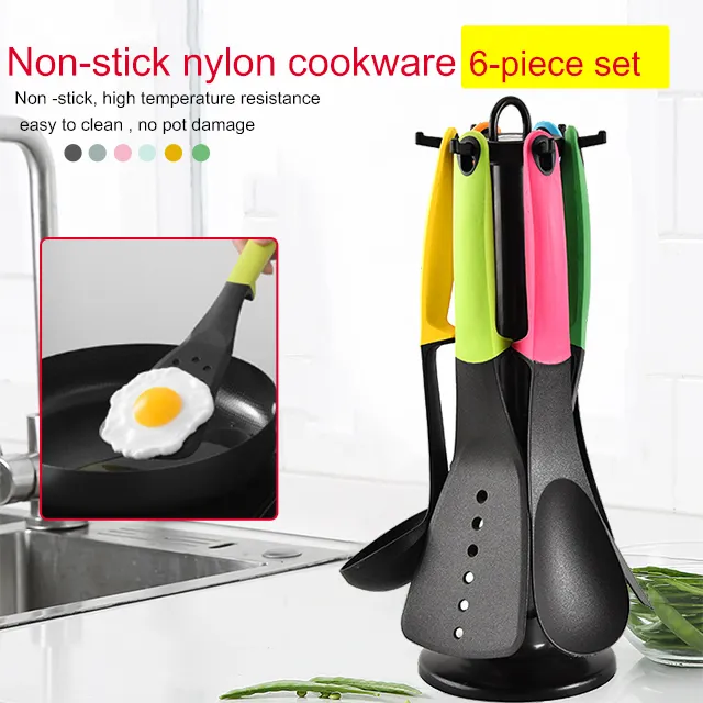 Non-Stick Nylon Cookware 6-Piece Set | Lazada Indonesia