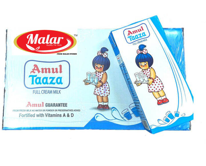 Amul Taaza UHT Milk, (1L Pack of 12)|Free Delivery | Lazada Singapore