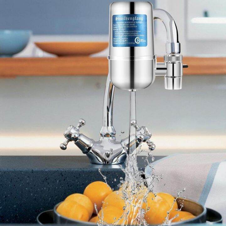 Faucet Water Filter with 8-layer Cartridge Tap Water Purifier ...