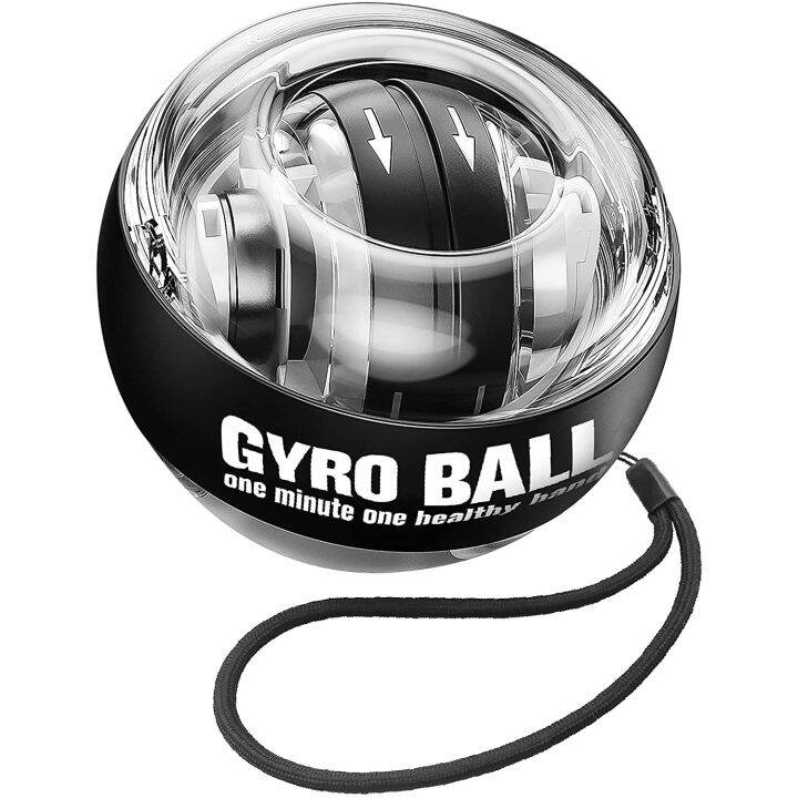 Wrist Trainer Ball Auto-Start Powerball Wrist Strengthener Gyroscope ...