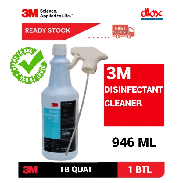 3M TB QUAT DISINFECTANT CLEANER (READY TO USE) | Lazada