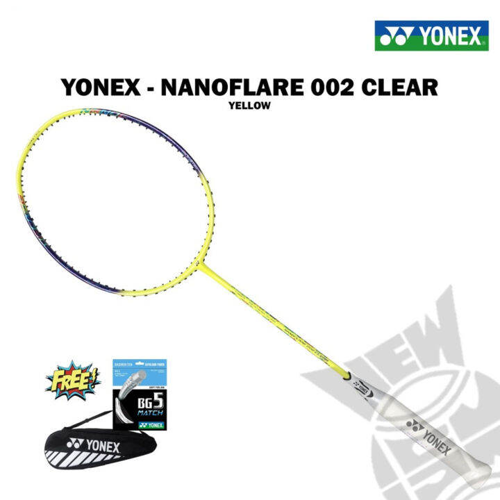 Raket Badminton Yonex Nanoflare 002 Clear | Lazada Indonesia