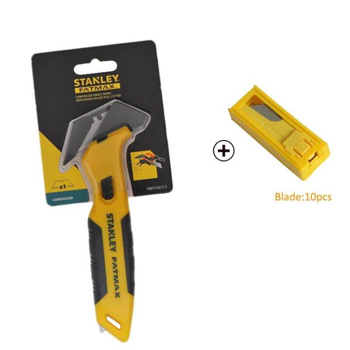 Stanley Fatmax Replaceable Blade Box Opener Cardboard Safety Box Pull ...