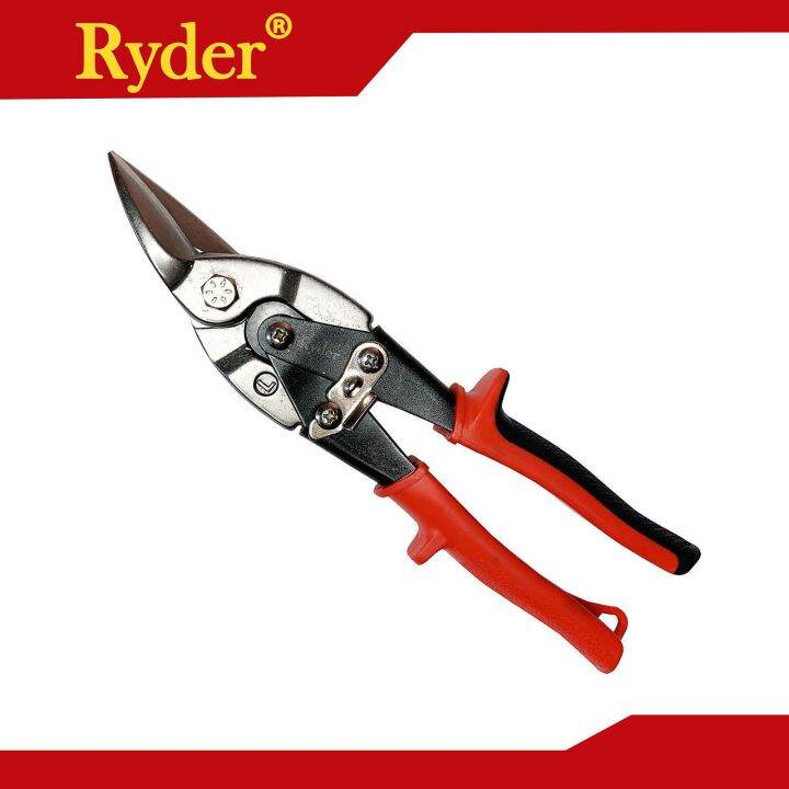 RYDER Tools Aviation Snips 10" (Straight, Right, Left) Metal Sheet ...