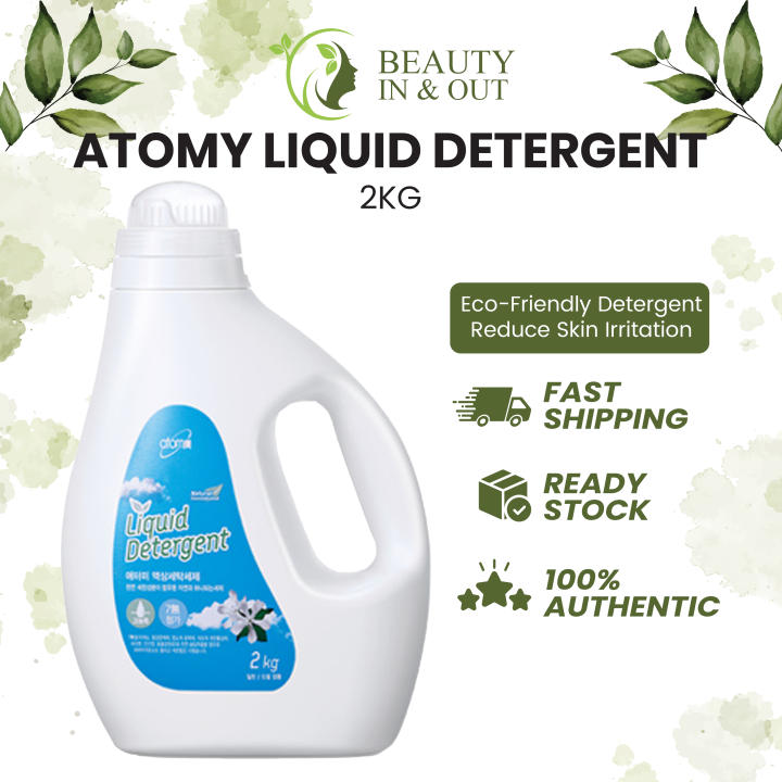 Atomy Liquid Detergent 艾多美浓缩衣物洗洁液 2kg Natural Detergent Liquid Sabun ...