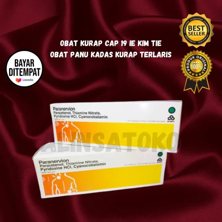 Paranervion kaplet obat dan vitamin Pegal liinu | Lazada Indonesia