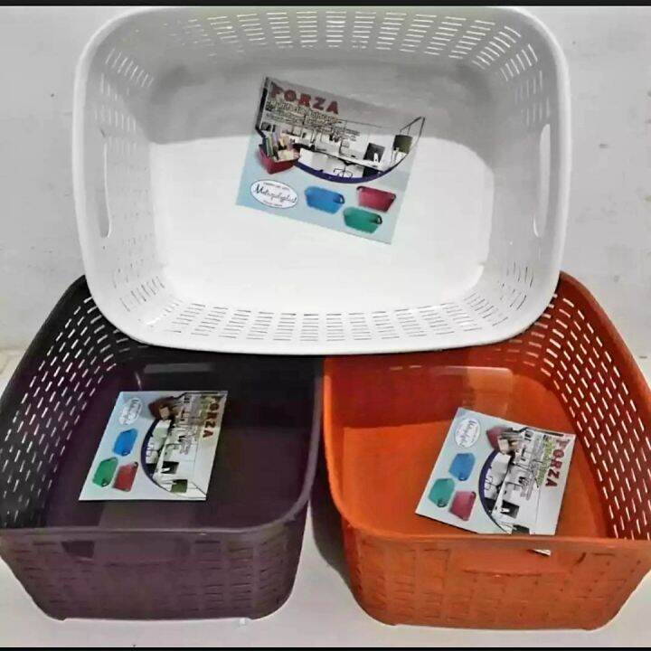 Container Mini Plastik / Miniso Basket/ Kotak Penyimpanan | Lazada ...