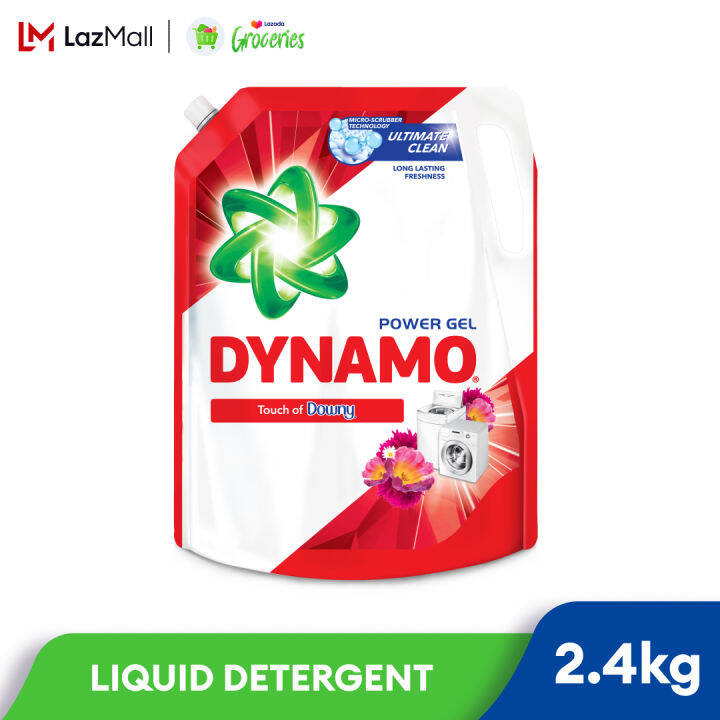 Dynamo Liquid Detergent with Touch of Downy 2.4KG | Lazada