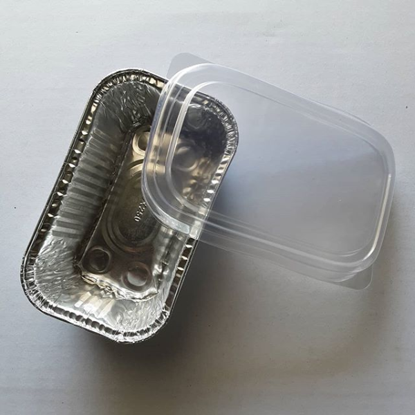 10pcs Alumunium foil cup Persegi Panjang Dengan Tutup | Lazada Indonesia