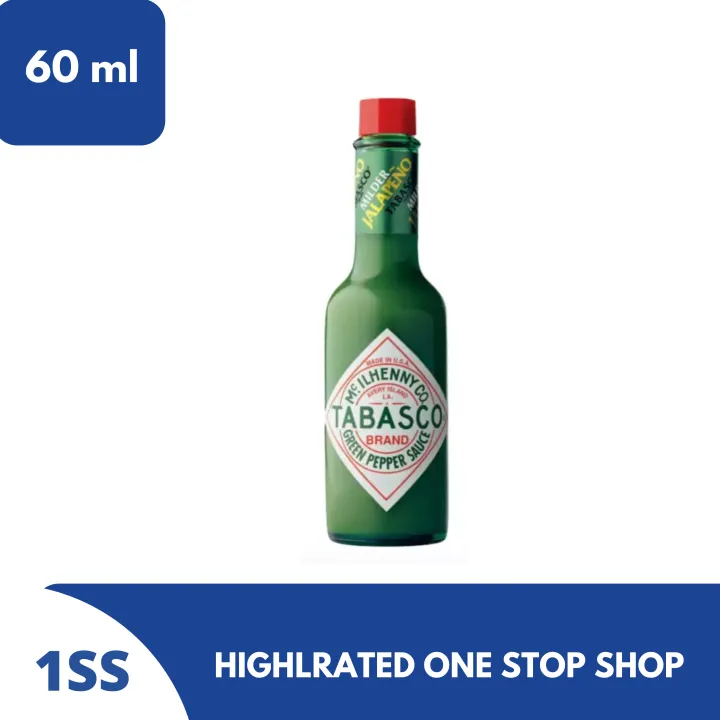 Tabasco Jalapeno Mild Green Sauce, 60ml | Lazada PH