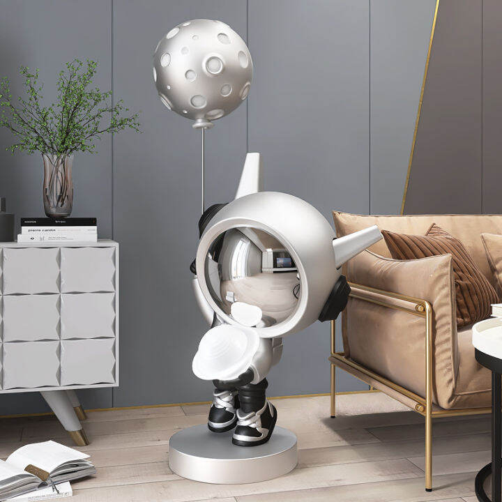 Astronaut Bedside Night Light Living Room Floor Stand Decoration ...