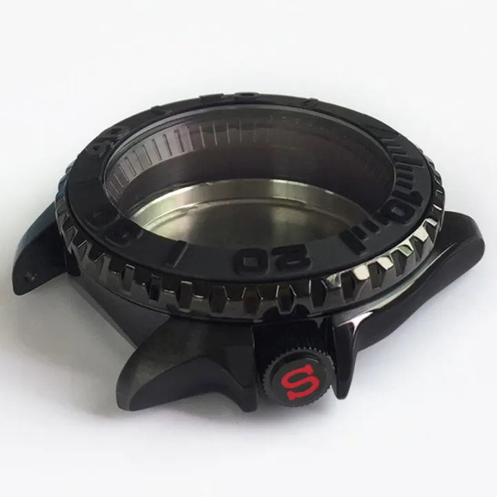 MOD Watch Case For Seiko SKX007 SRPD55 Ceramic Bezel Insert Sapphire ...